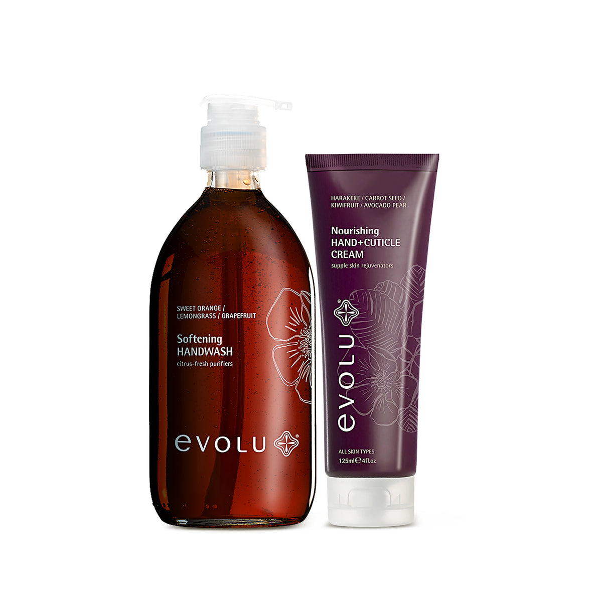 Hand Wash & Hand Cream Duo - 5001, 0011B | Evolu Skincare
